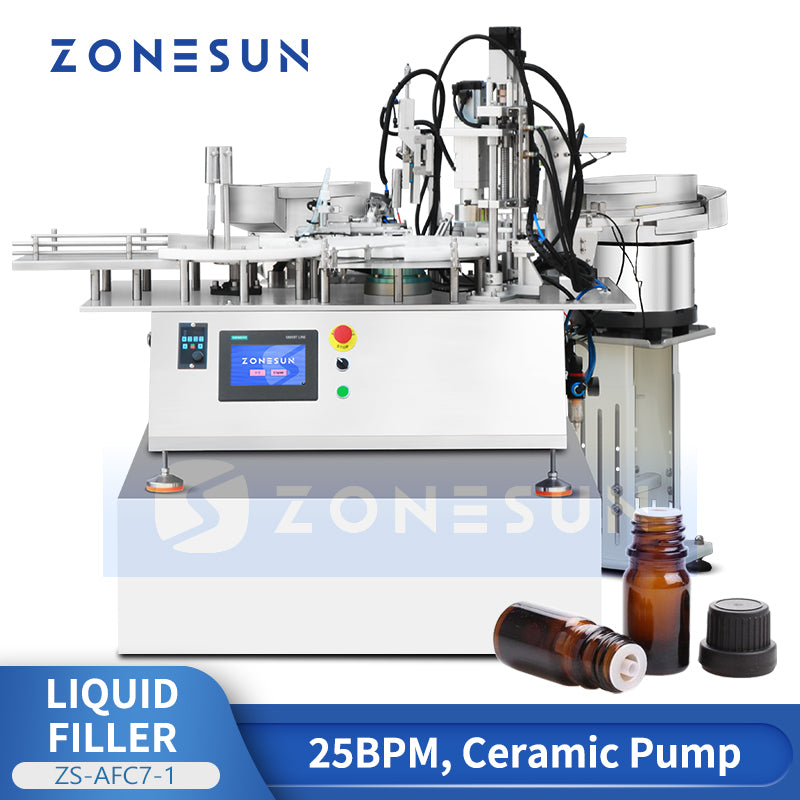 ZONESUN ZS-AFC7-1 Automatic Eye Drop Bottle Filling Capping Machine – Zonesun Auto Pack