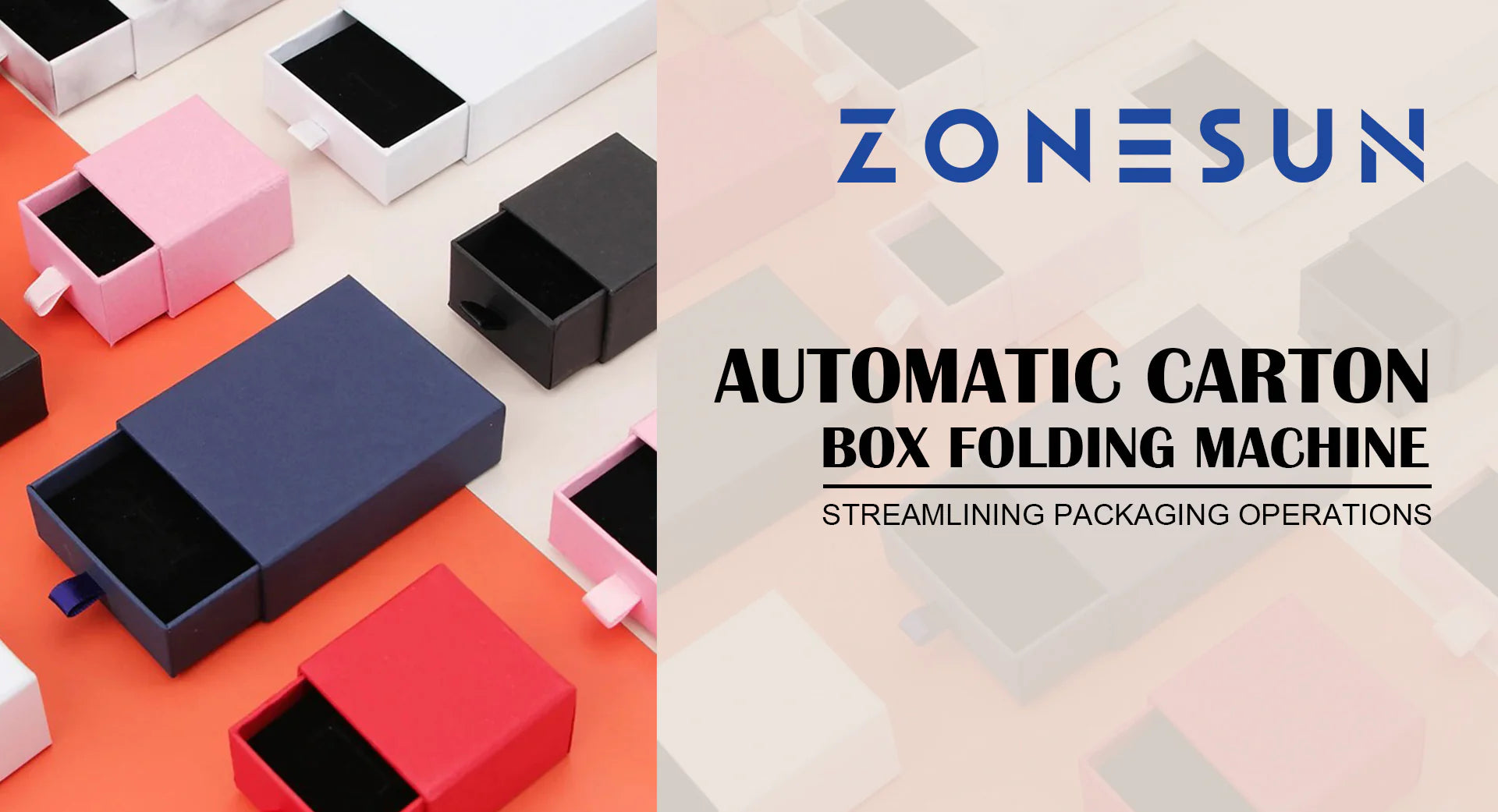 Zonesun ZS-MSZH50R Automatic Carton Box Folding Machine: Optimizing Pa ...