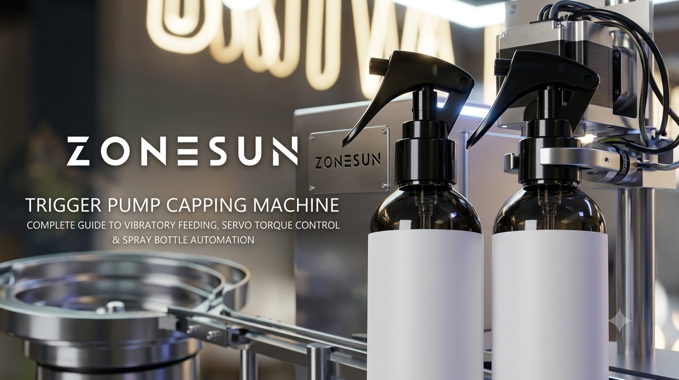 Trigger Pump Capping Machine | A Smart Solution for Efficient Bottle S ...