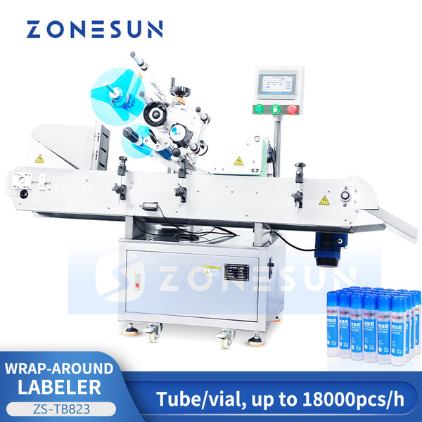 Zonesun ZS-TB823 Horizontal Tube Labeling Machine – Zonesun Auto Pack