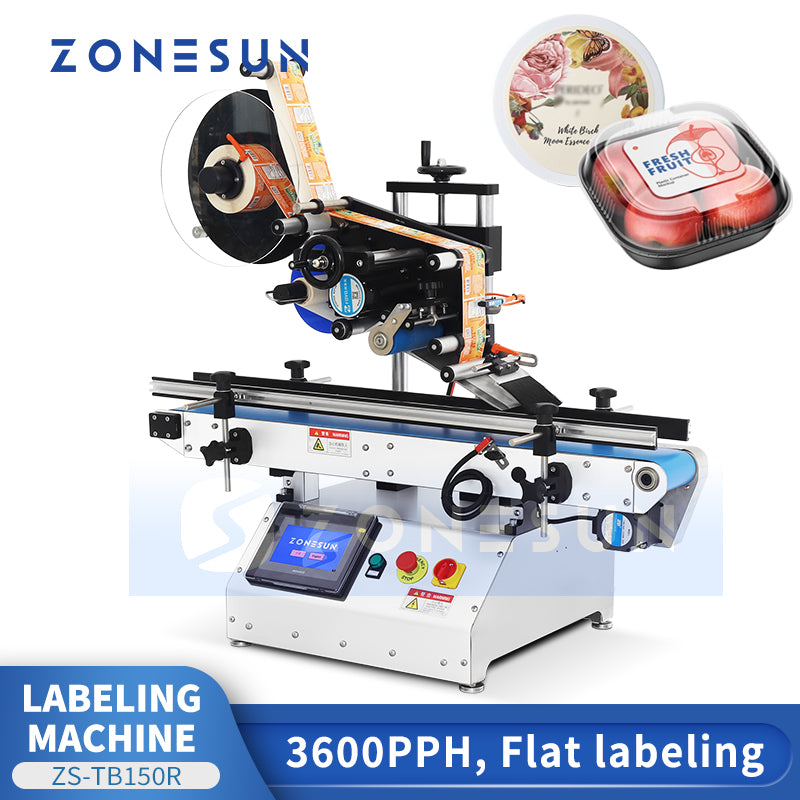 Zonesun ZS-TB150R Flat Surface Label Applicator – Zonesun Auto Pack