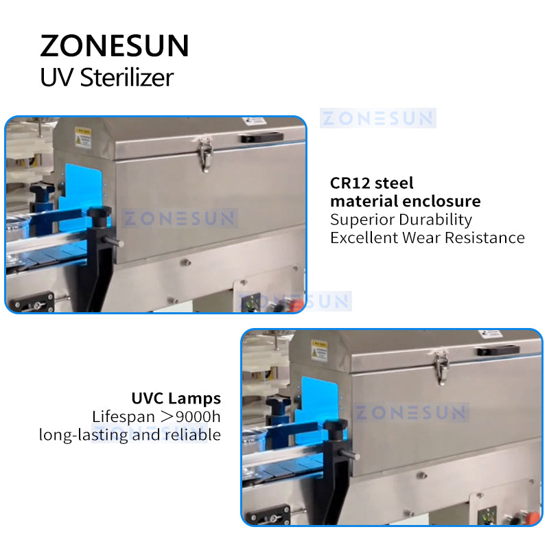 Zonesun ZS-UVS1 UV Sterilizer UV Tunnel for Disinfection UVC LED – Zonesun Auto Pack