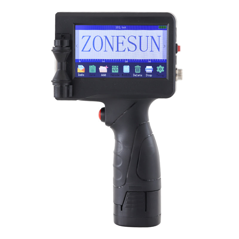 Zonesun ZS-HIP127 Handheld Inkjet Printer Coding Machine – Zonesun Auto Pack