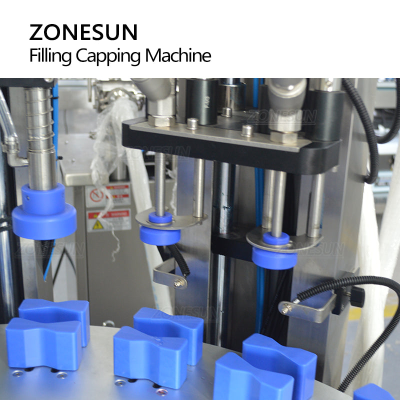ZONESUN ZS-SRFC Automatic Cream Filling and Capping Machine – Zonesun ...