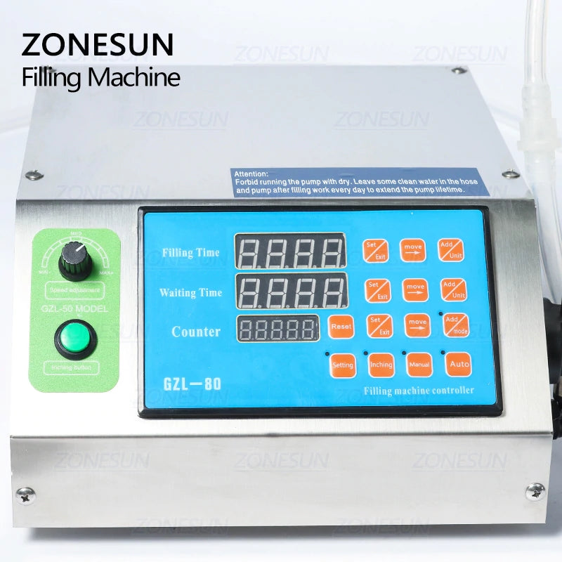 ZONESUN ZS-YTDP1 Small Semi-automatic Diaphragm Pump Liquid Filling Ma ...
