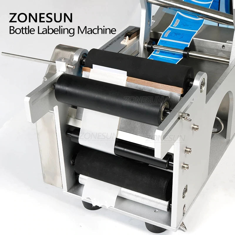 ZONESUN ZS-TB50/T Semi-automatic Round Bottle Labeling Machine – Zonesun Auto Pack