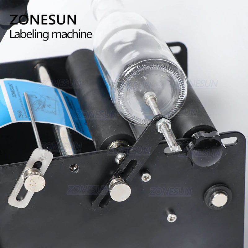 Zonesun ZS-50P Manual Small Round Bottle Labeling Machine – Zonesun ...