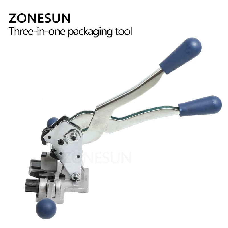 ZONESUN Manual Strapping Tool Packaging Tool Multifunction Plastic 13mm ...